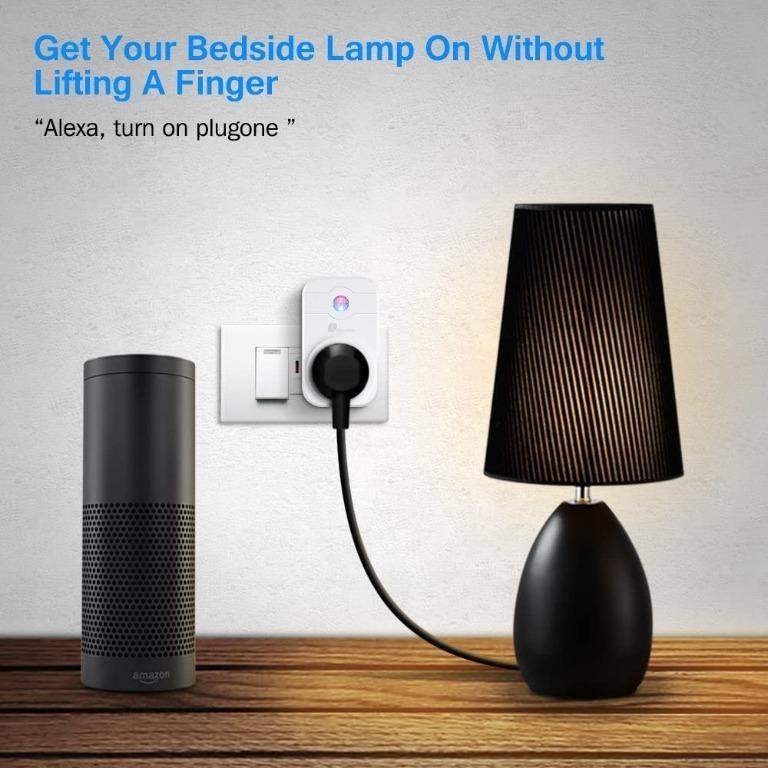 Smart WiFi Sockets Plug, Houzetek WiFi Plug Work with Amazon Aleax ...