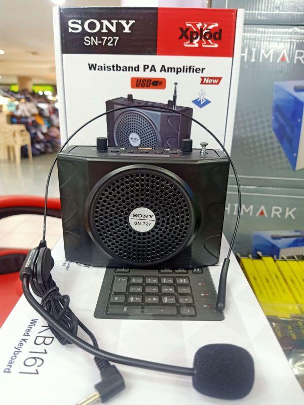 Sony lapel Waistband PA Amplifier, Audio, Soundbars, Speakers ...