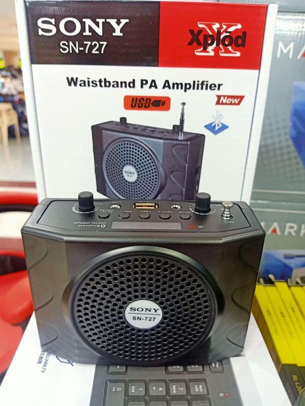 Sony lapel Waistband PA Amplifier, Audio, Soundbars, Speakers ...
