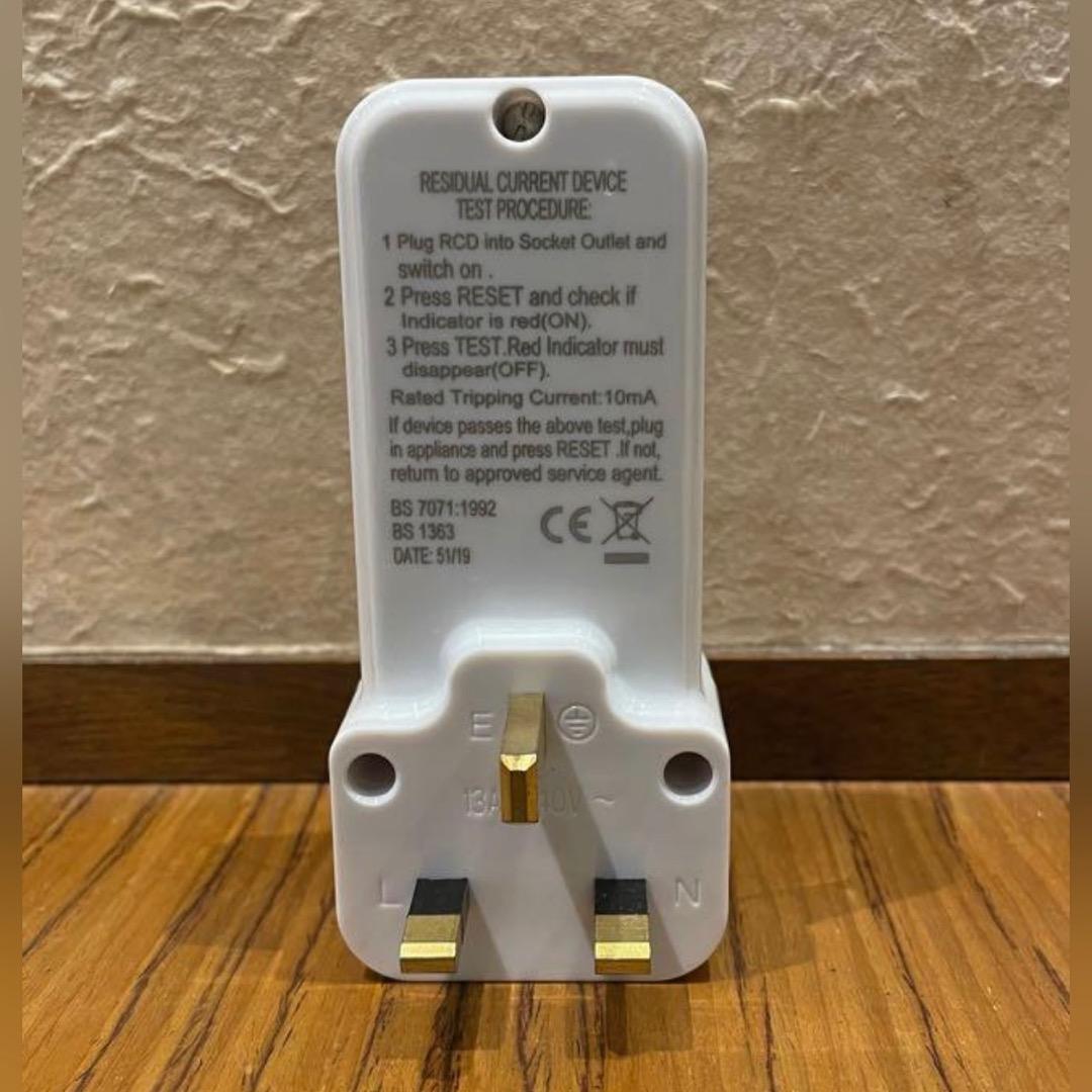 SOUNDTEOH RCD Safety Adaptor RCD-10A, Computers & Tech, Parts ...