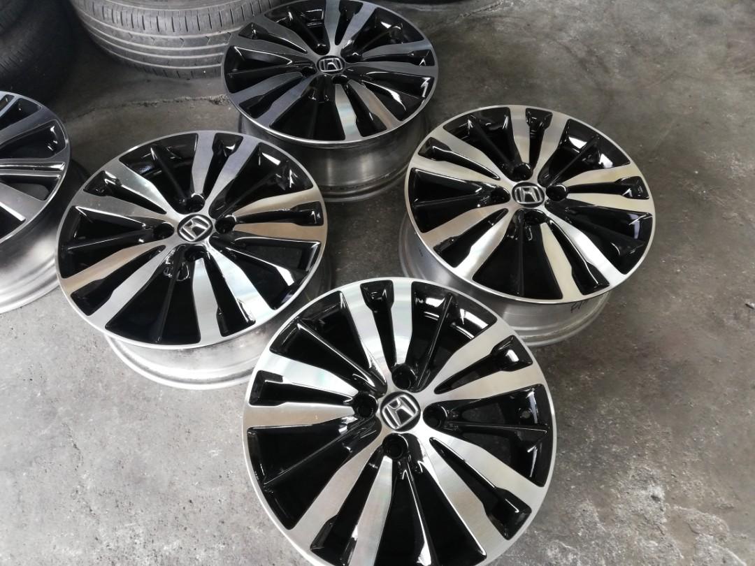 Sport rim honda original jazz city 16 inch, Auto Accessories on Carousell