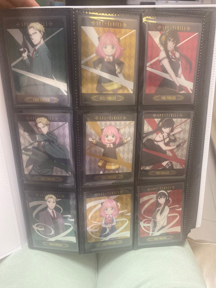 SPY x FAMILY Metal Card Collection Full Set, Hobbies & Toys, Toys ...