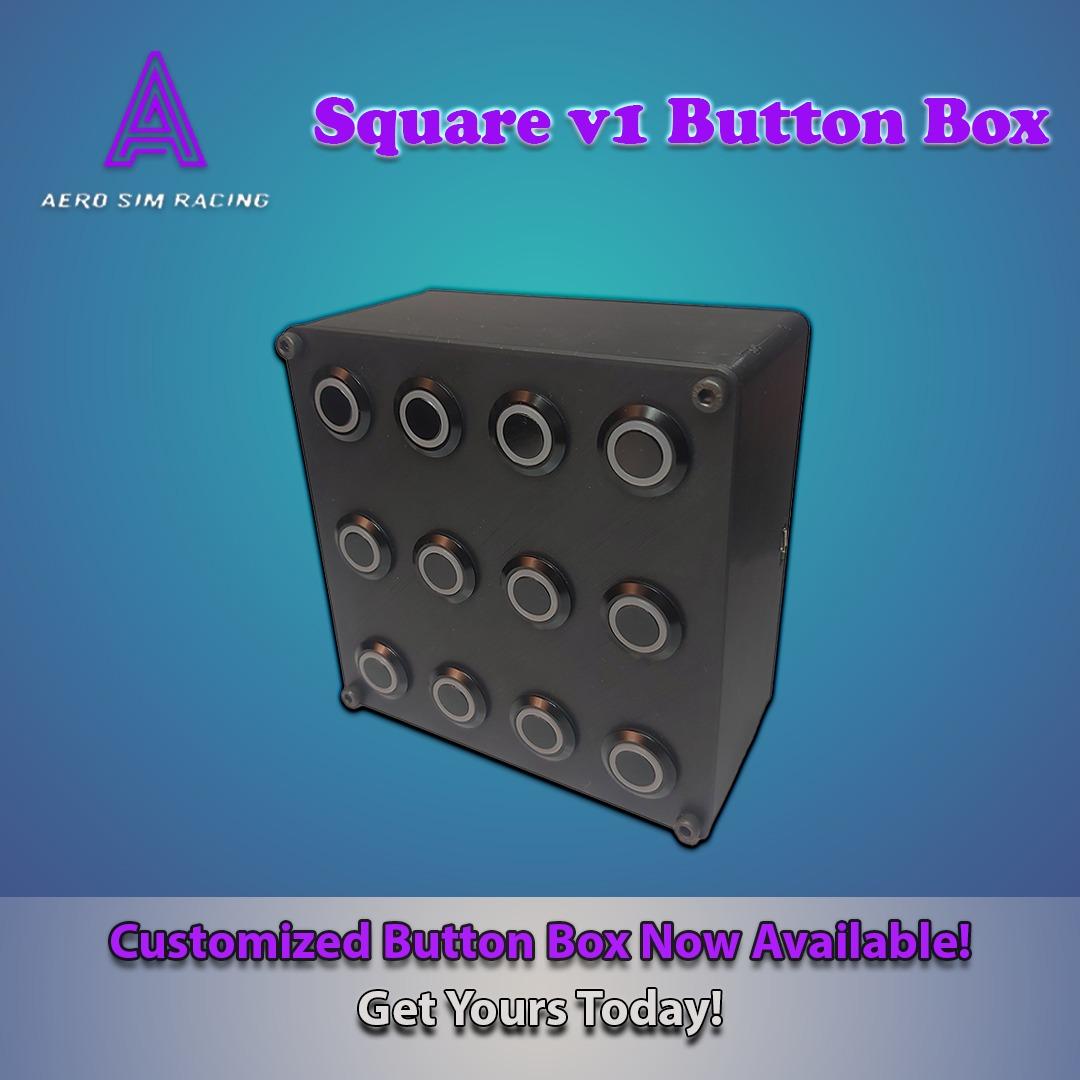 Square v1 Sim Racing Button Box, Computers & Tech, Parts & Accessories ...