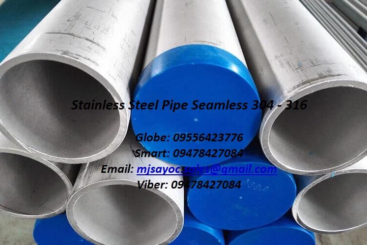 Stainless Pipe Seamless S10 - S80 x 304-316 (We offer cut sizes), Commercial & Industrial ...