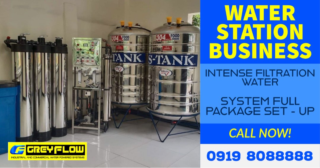 SUPPER HEAVY DUTY WATER STATION SYSTEM FULL PACKAGE, Commercial ...