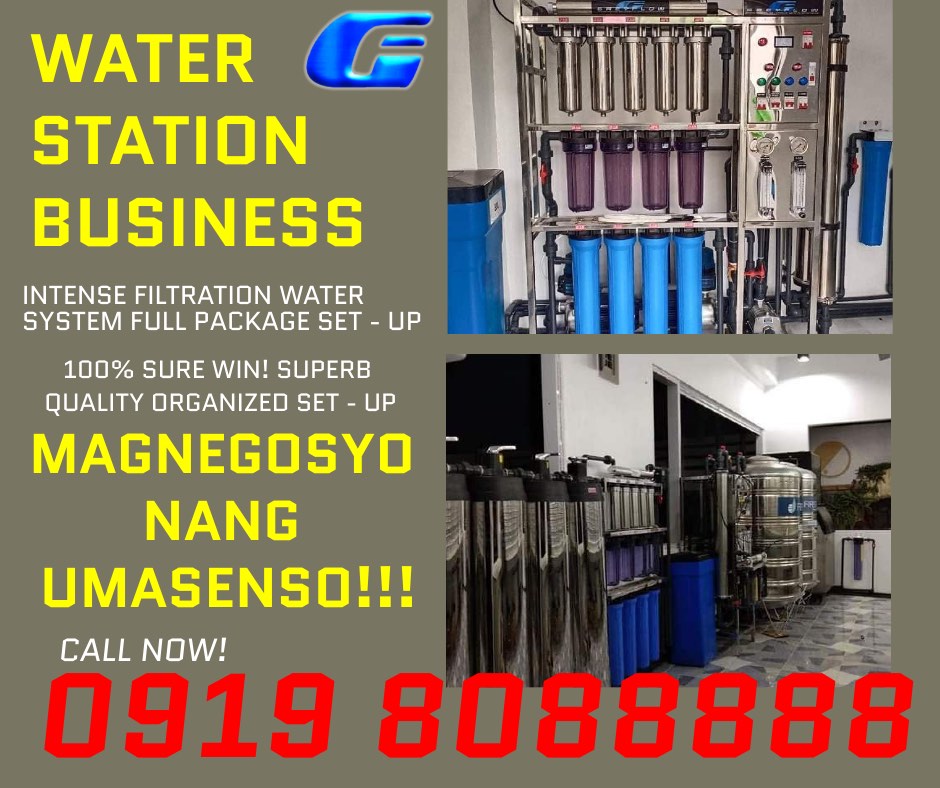 SUPPER HEAVY DUTY WATER STATION SYSTEM FULL PACKAGE, Commercial ...