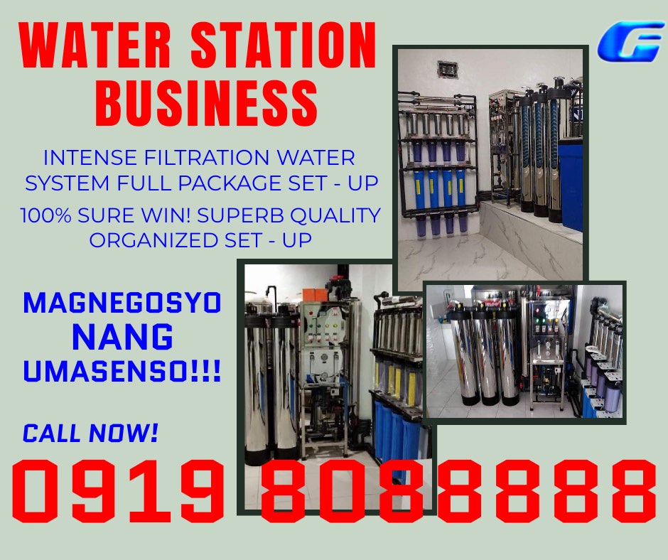 SUPPER HEAVY DUTY WATER STATION SYSTEM FULL PACKAGE, Commercial ...