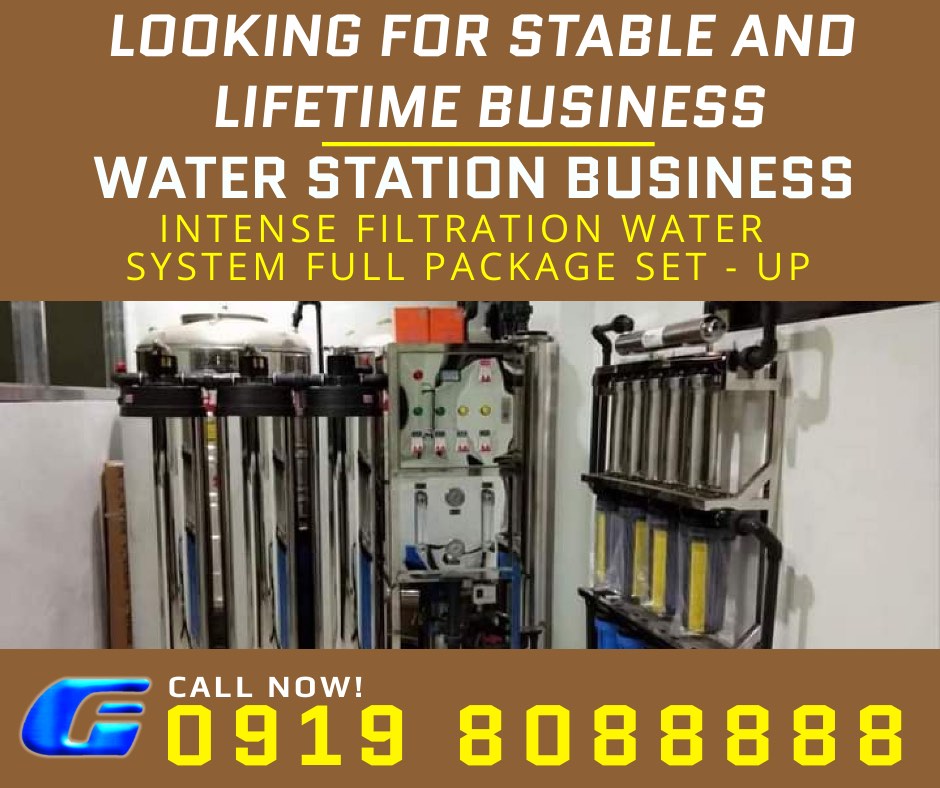 SUPPER HEAVY DUTY WATER STATION SYSTEM FULL PACKAGE, Commercial ...