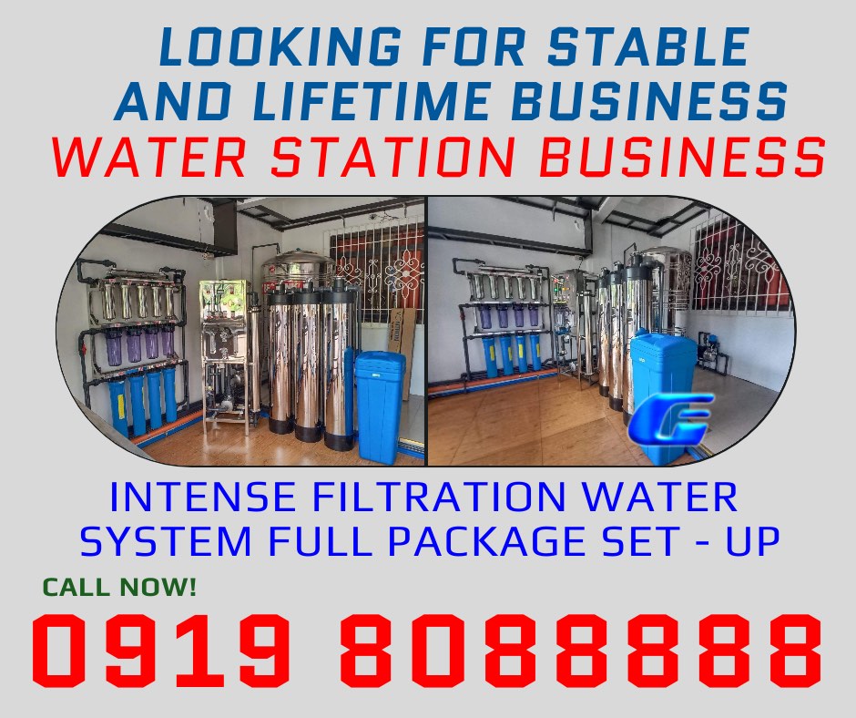 SUPPER HEAVY DUTY WATER STATION SYSTEM FULL PACKAGE, Commercial ...