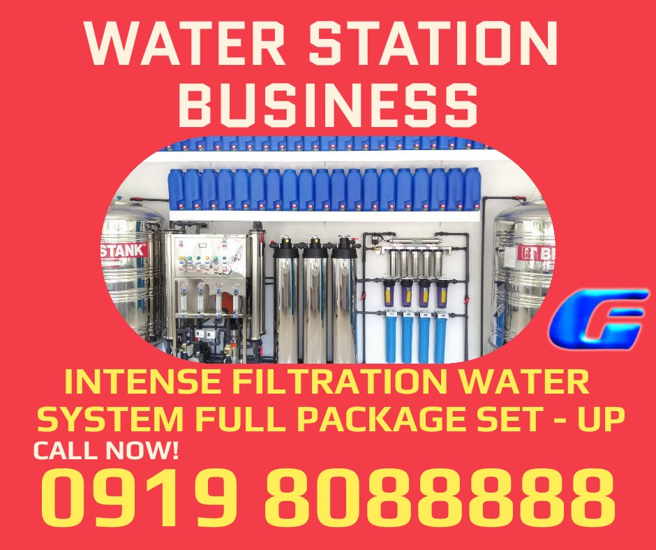 SUPPER HEAVY DUTY WATER STATION SYSTEM FULL PACKAGE, Commercial ...