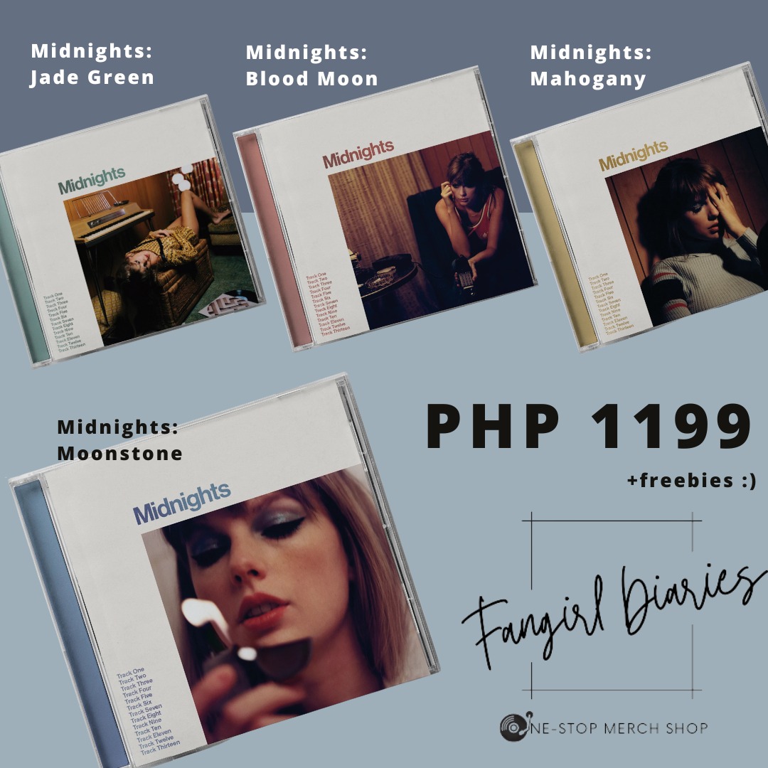 PREORDER Taylor Swift - Midnights (CD), Hobbies & Toys, Music & Media ...