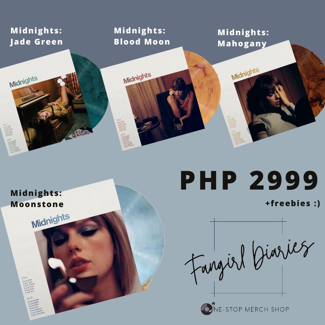 Taylor Swift Midnights: Moonstone Blue Edition Vinyl with Hand Signed ... Taylor Swift Midnights: Moonstone Blue Edition Vinyl with Hand Signed ...