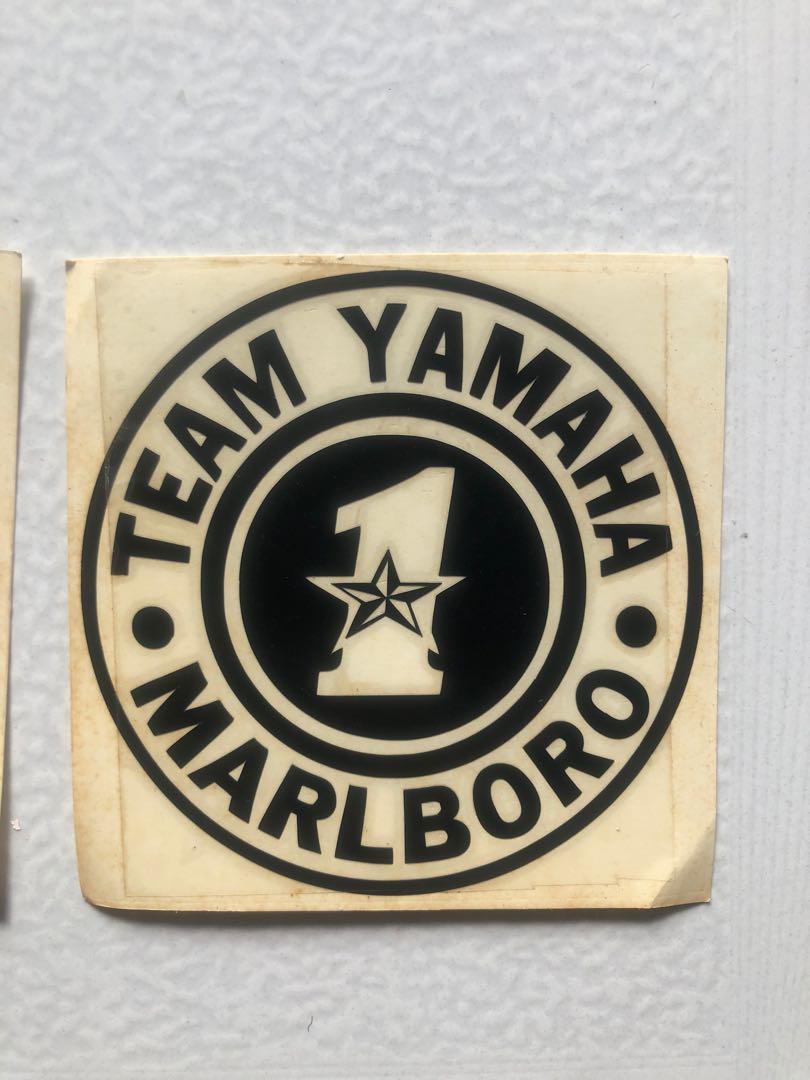 TEAM YAMAHA VINTAGE STICKER PERMOTORAN 80an 90an, Hobbies & Toys ...