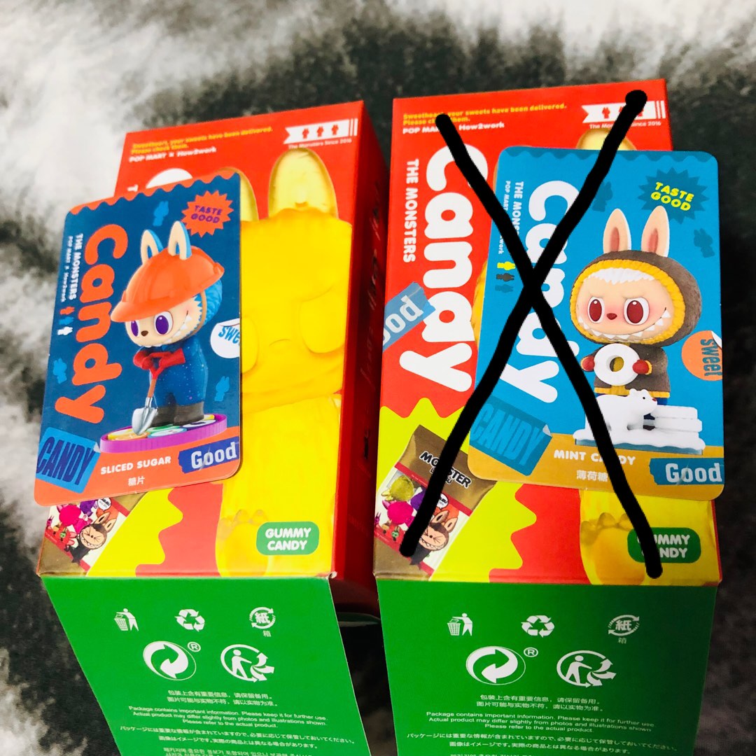 THE MONSTER CANDY: LABUBU, Hobbies & Toys, Toys & Games on Carousell