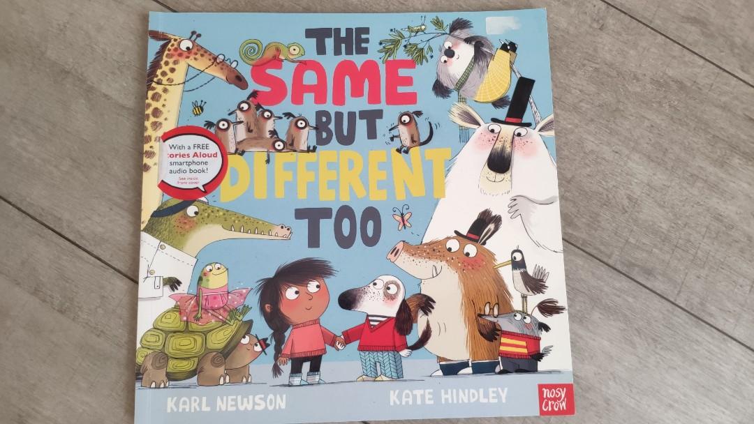The Same But Different Too, 興趣及遊戲, 書本 & 文具, 小朋友書 - Carousell