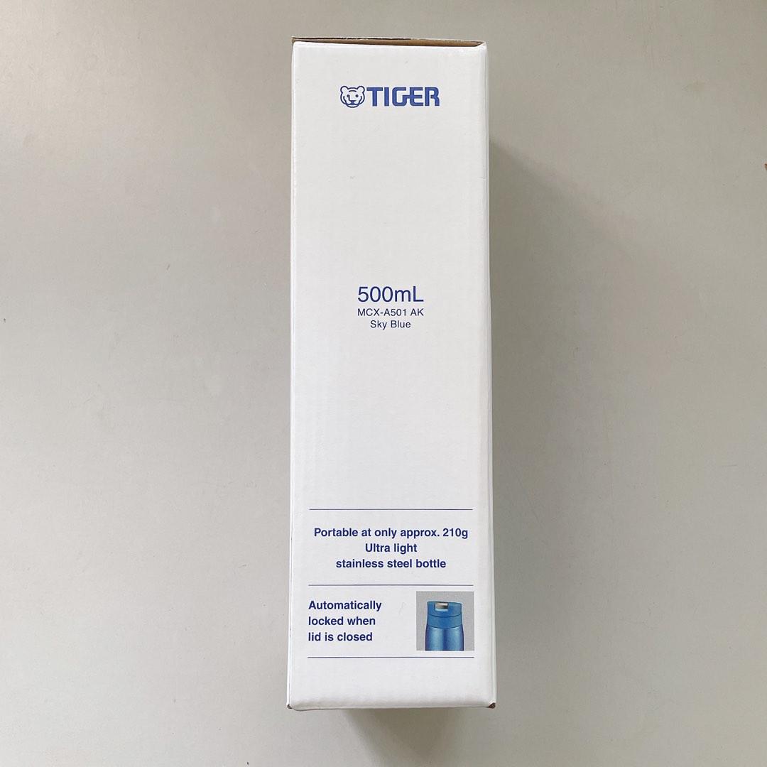 Tiger 500 ml Stainless Steel Thermal Bottle (Sky Blue), Furniture ...