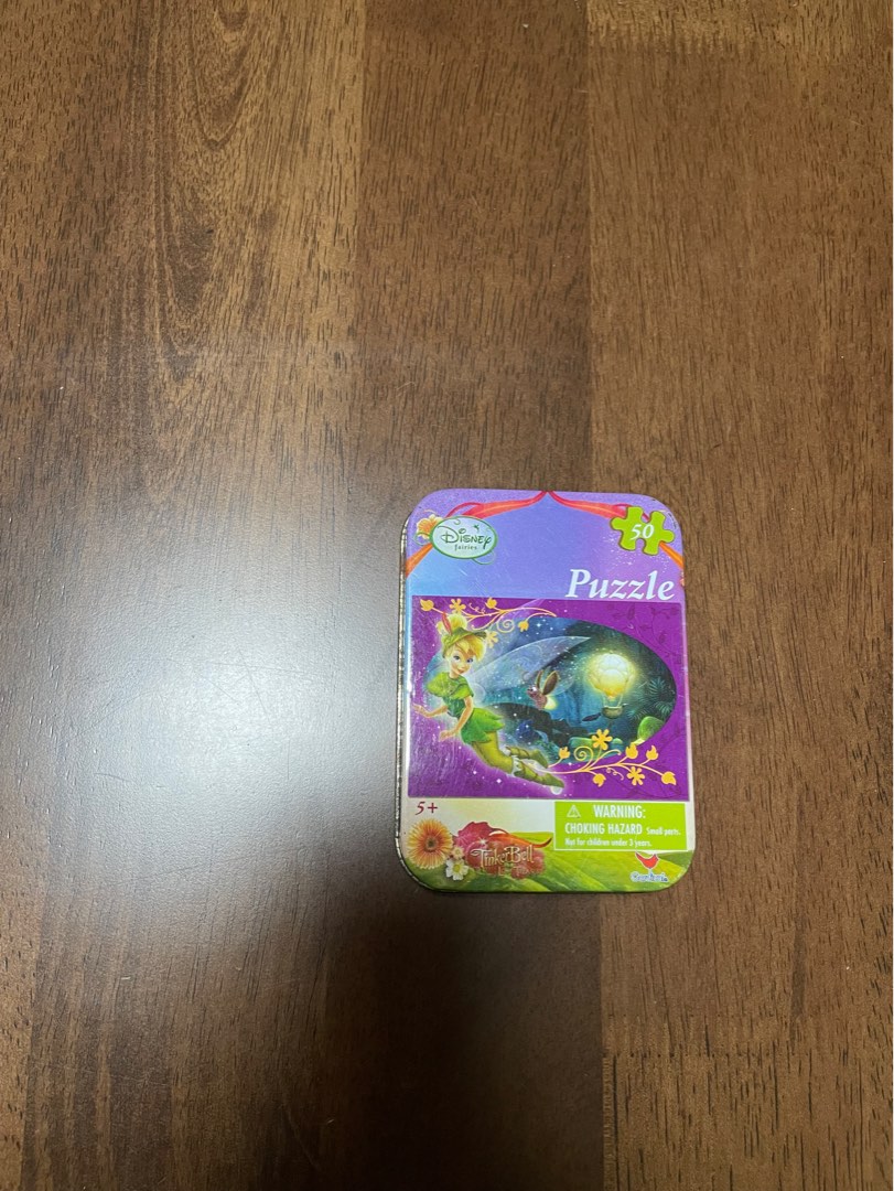 Tinker Bell travel size puzzle, Hobbies & Toys, Toys & Games on Carousell