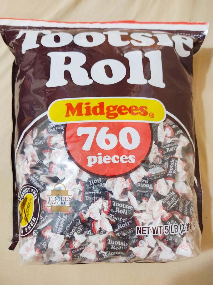 Tootsie Roll Midgees (20pcs), Food & Drinks, Packaged & Instant Food on ...