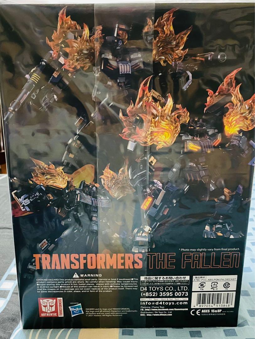 Transformers Flame Toys Kuro Kara Kuri The Fallen, Hobbies & Toys, Toys ...