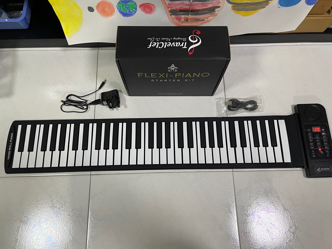 Travelclef Flexi Piano, Hobbies & Toys, Music & Media, Musical ...