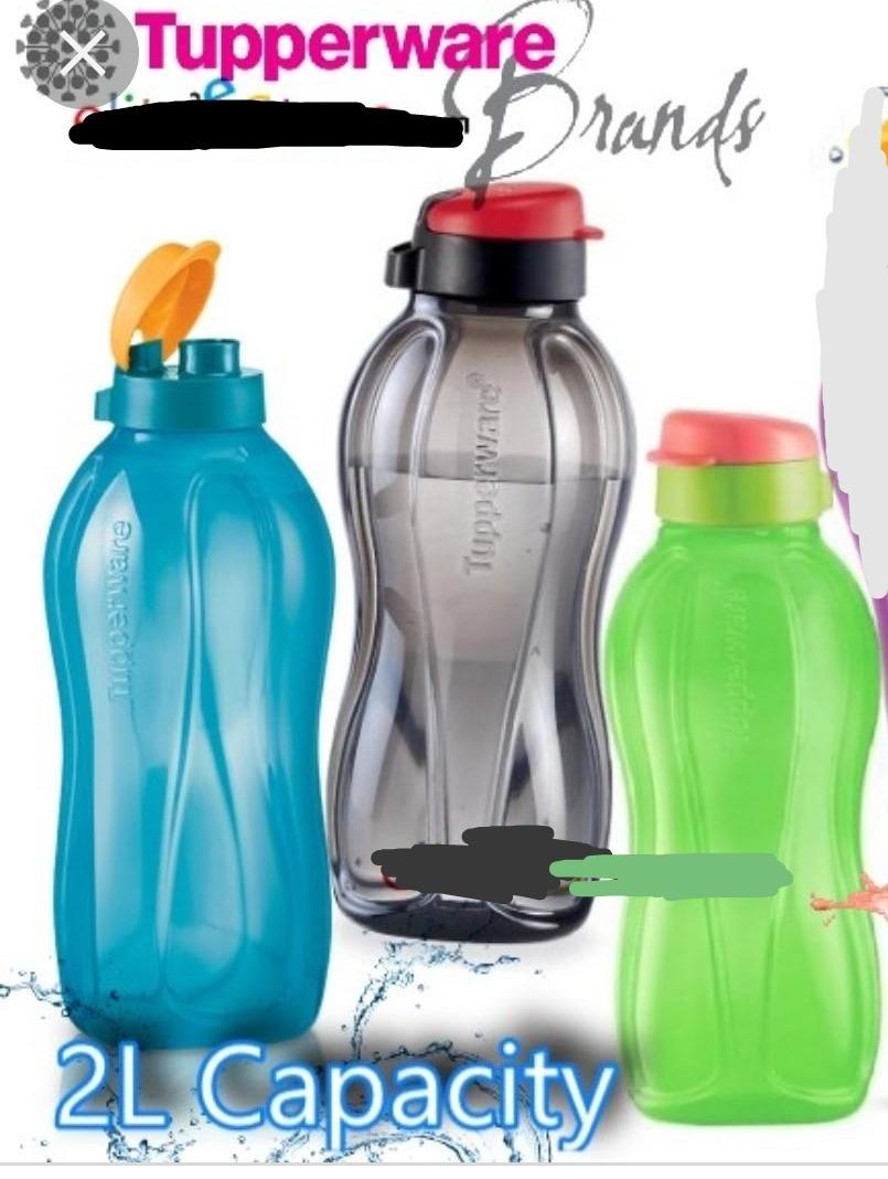 Tupperware 2litres Eco Water Bottle, Furniture & Home Living ...