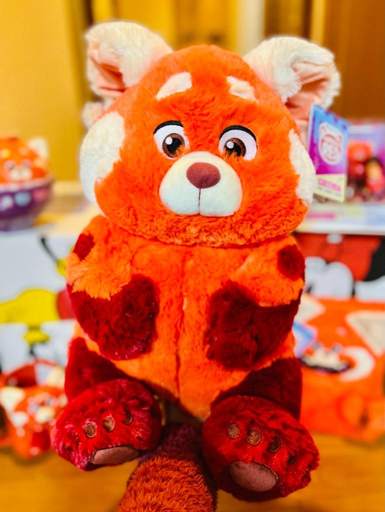 TURNING RED 10" SUPER FLUFFY PLUSH / AUTHENTIC DISNEY / ONHAND AND ...