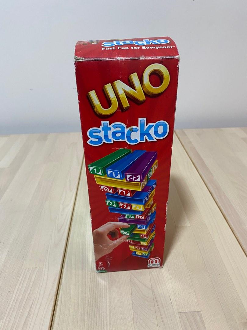 UNO Stacko, 興趣及遊戲, 玩具 & 遊戲類 - Carousell