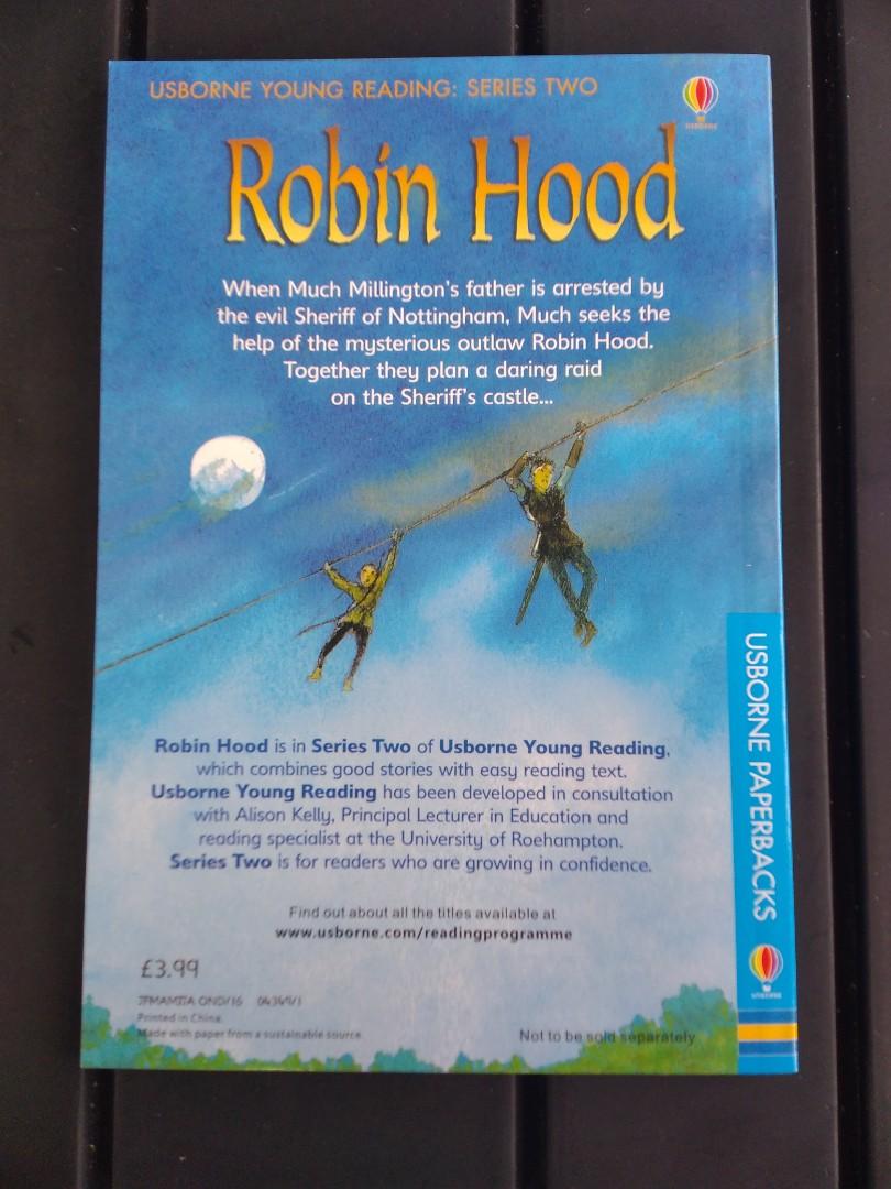 USBORNE Robin Hood (KIDS), Hobbies & Toys, Books & Magazines, Children ...