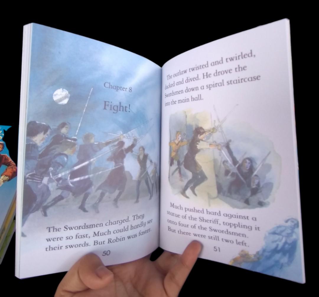 USBORNE Robin Hood (KIDS), Hobbies & Toys, Books & Magazines, Children ...