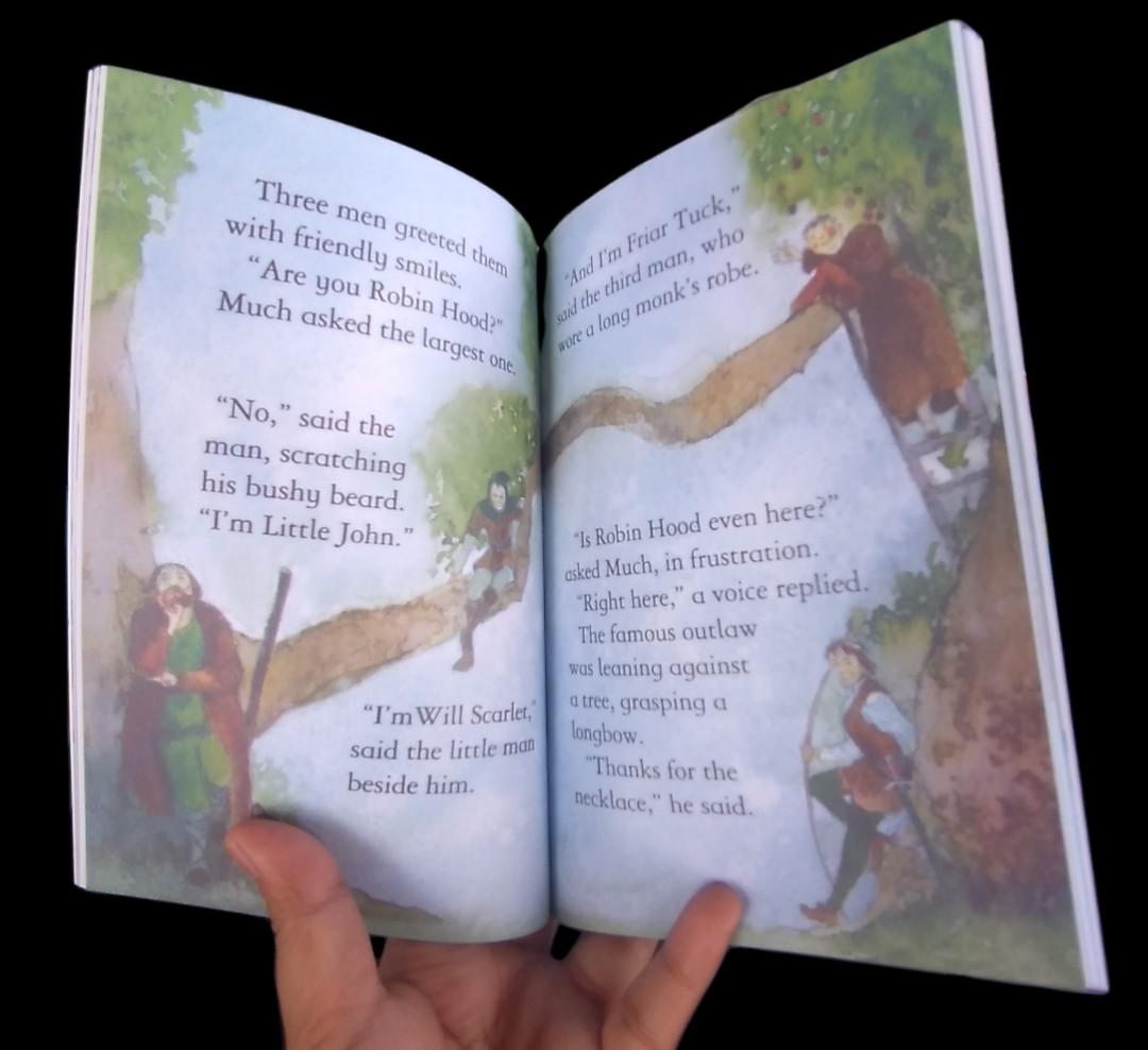 USBORNE Robin Hood (KIDS), Hobbies & Toys, Books & Magazines, Children ...