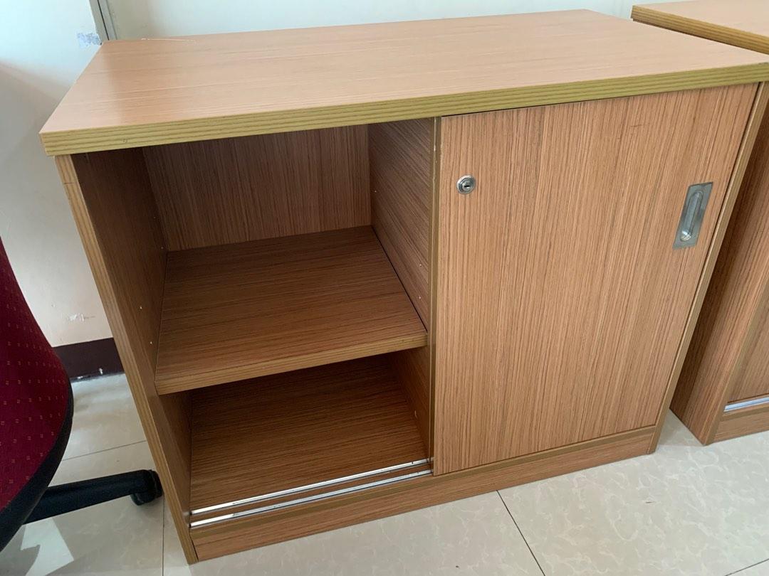 Used wooden sliding cabinet, Furniture & Home Living, Furniture ...