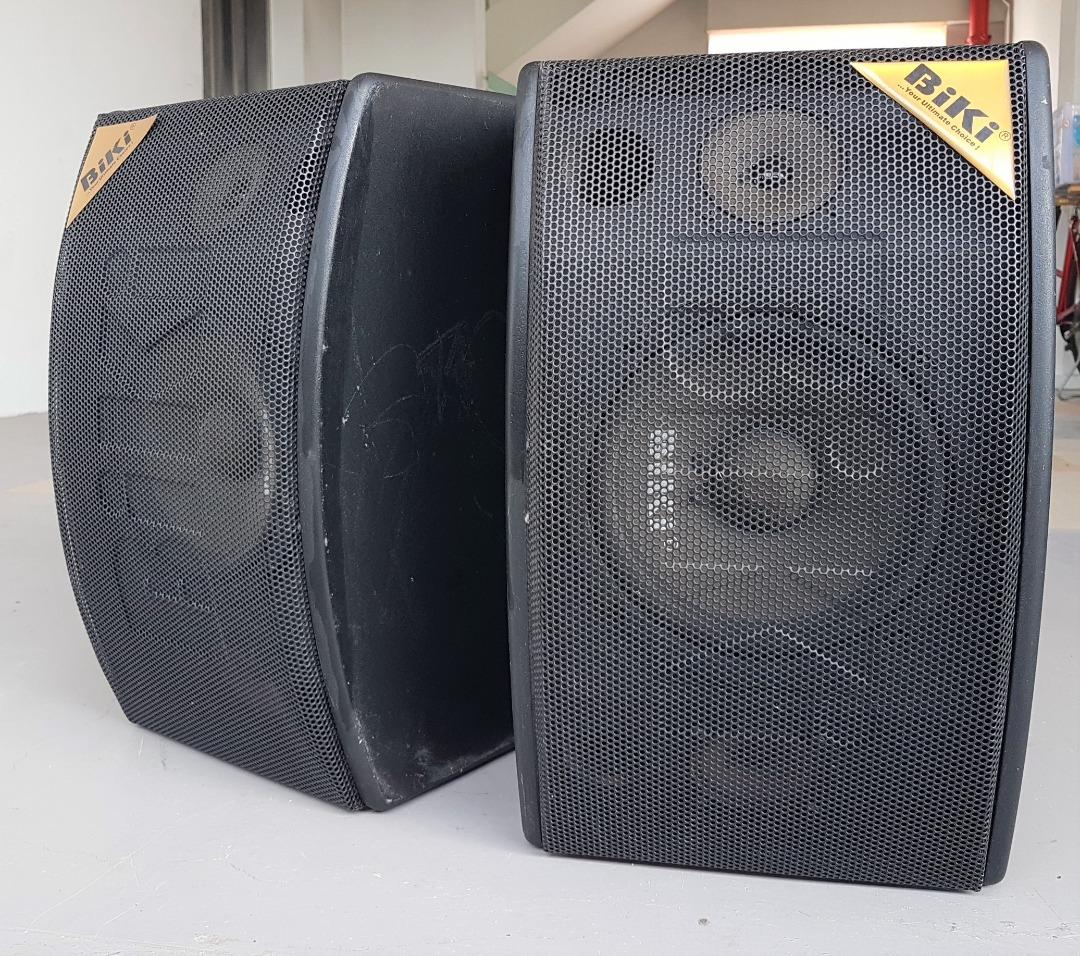Versatile Biki Speaker System, BIKI Model BK-8S, 3-Way Speakers, a Pair ...