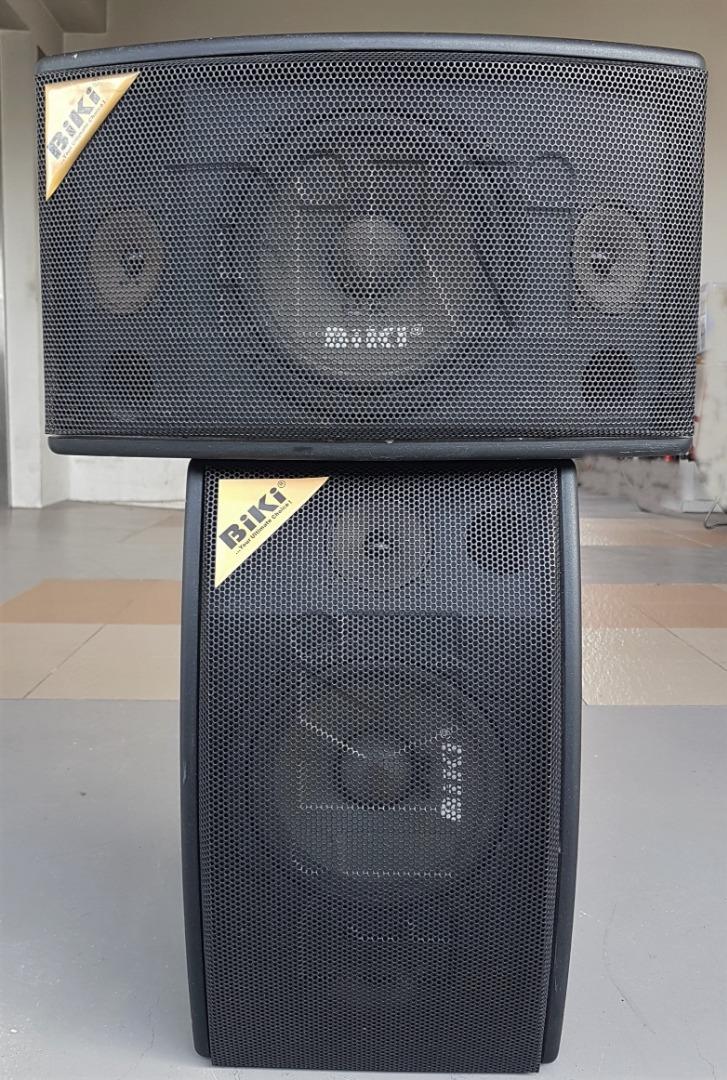 Versatile Biki Speaker System, BIKI Model BK-8S, 3-Way Speakers, a Pair ...