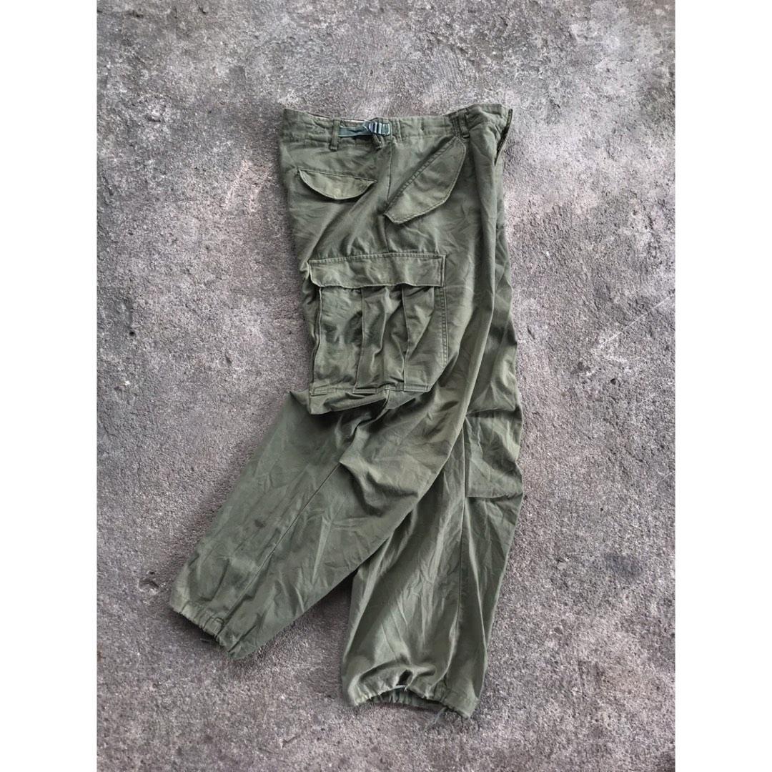 Vintage 70s M65 Field Military Fatigue Cargo Pants, Men's Fashion, Bottoms, Chinos on Carousell