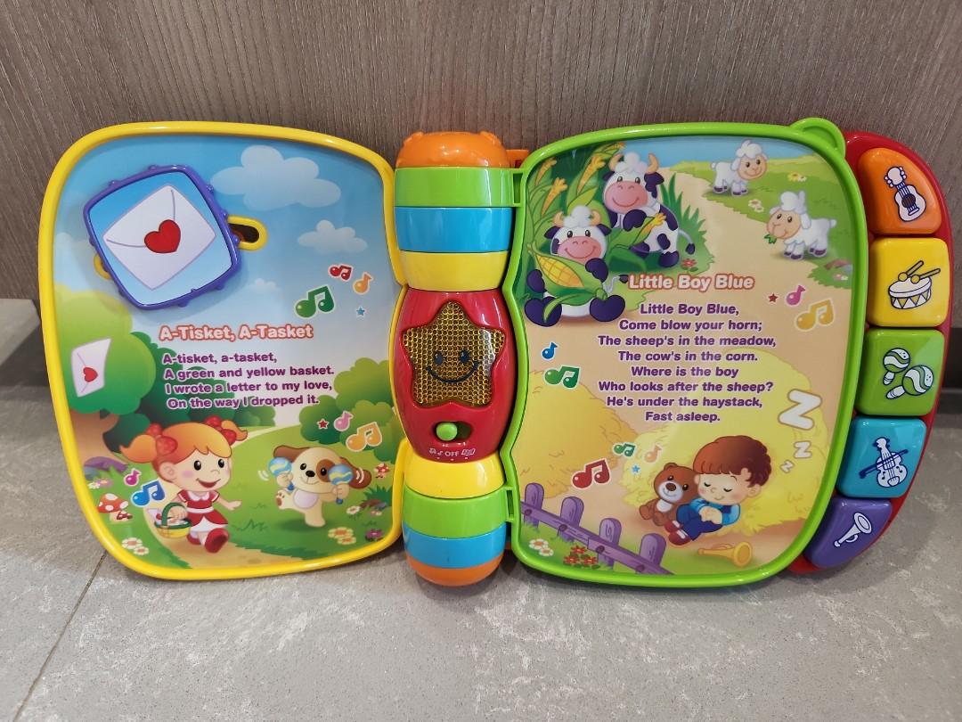 Vtech musical rhymes book, Babies & Kids, Infant Playtime on Carousell