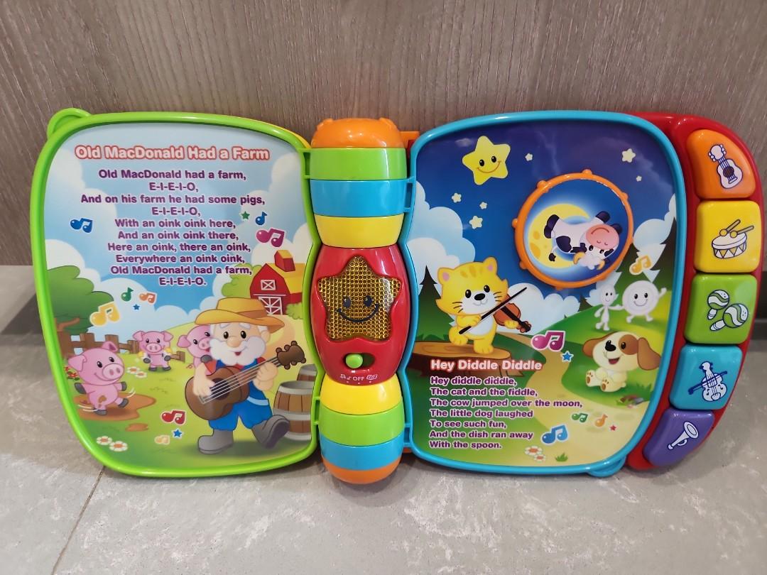 Vtech musical rhymes book, Babies & Kids, Infant Playtime on Carousell