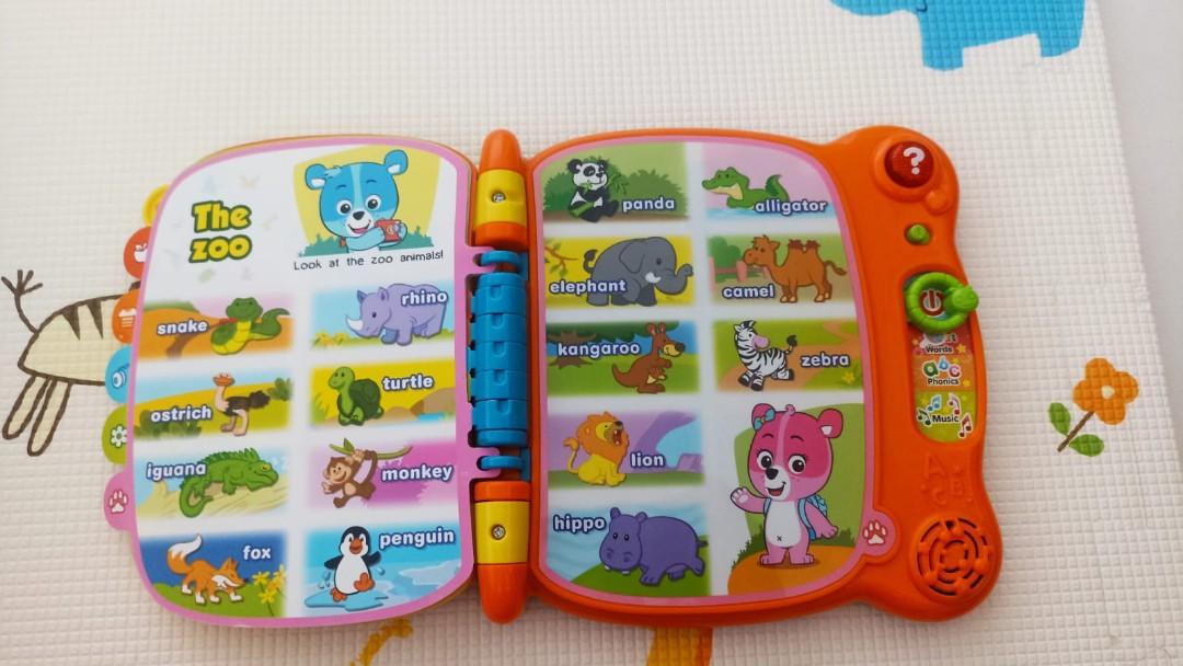 VTECH MY 1ST WORD BOOK Buku Elektronik Edukasi, Buku & Alat Tulis, Buku ...