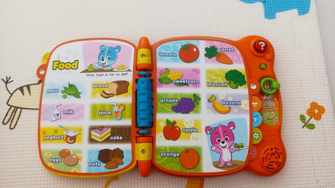 VTECH MY 1ST WORD BOOK Buku Elektronik Edukasi, Buku & Alat Tulis, Buku ...