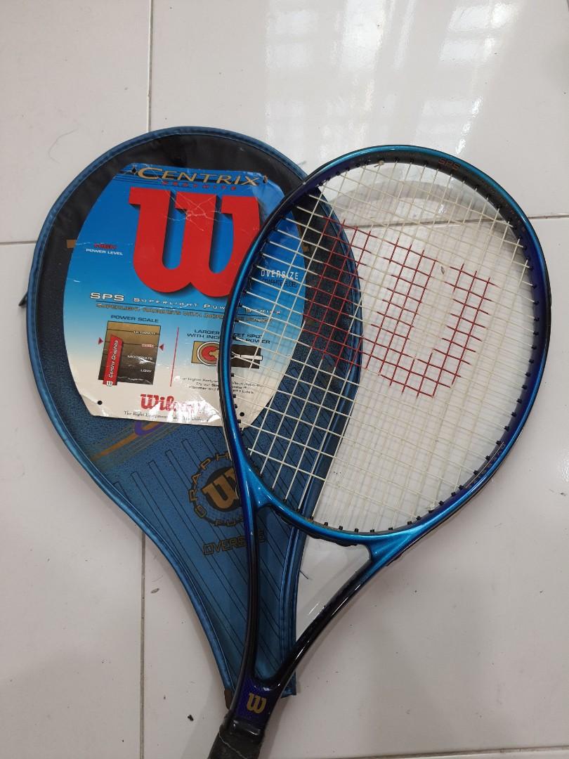 Wilson Superlight Power Series Centrix Graphite Oversize Tennis Racquet ...