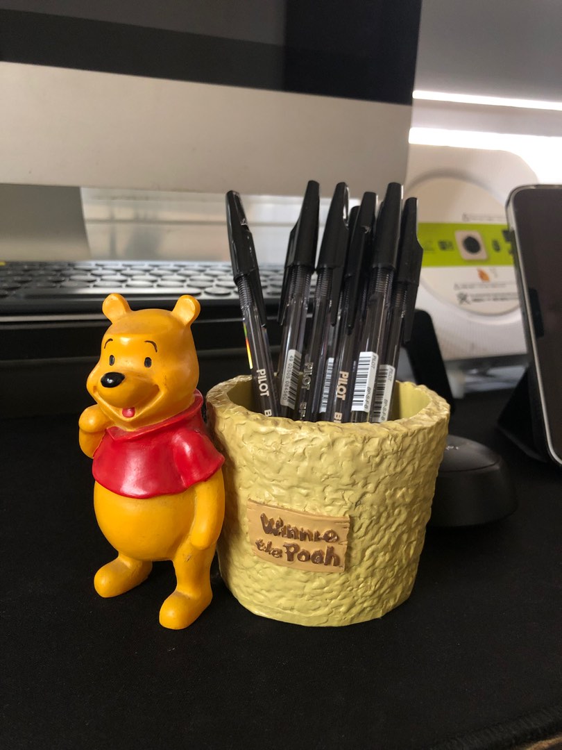 Winnie the Pooh Pen holder, Hobbies & Toys, Stationary & Craft, Other ...