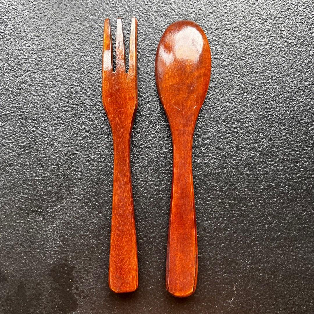 Wood Spoon and Fork Display, Furniture & Home Living, Kitchenware ...