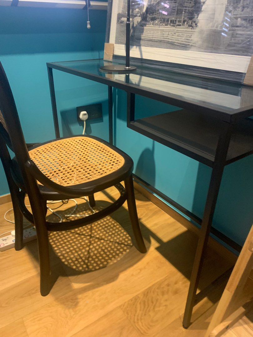 IKEA writing desk well kept , Furniture & Home Living, Furniture ...