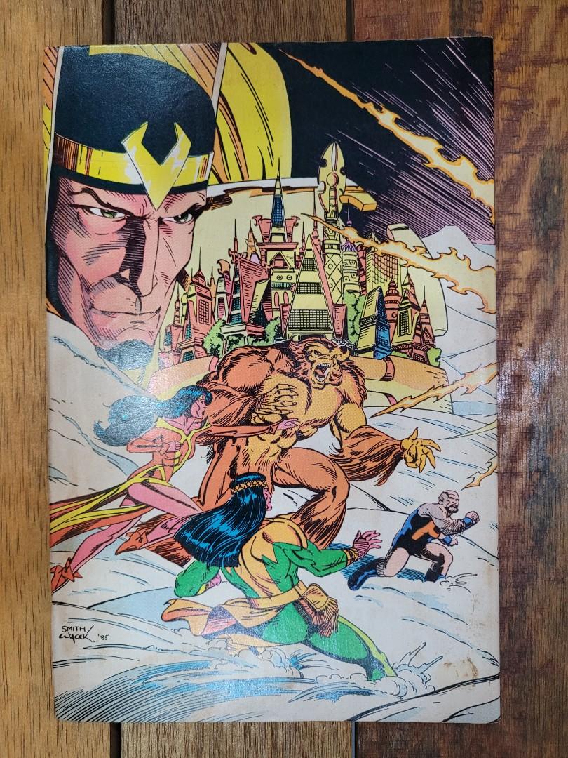 X-Men and Alpha Flight Issue #1 DEC 1985, Hobbies & Toys, Books ...