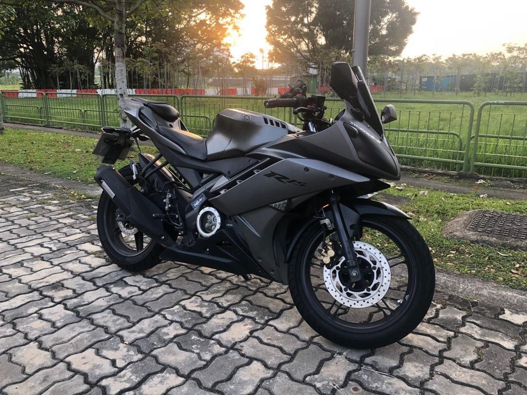 Yamaha R15 V2, Motorcycles, Motorcycles for Sale, Class 2B on Carousell