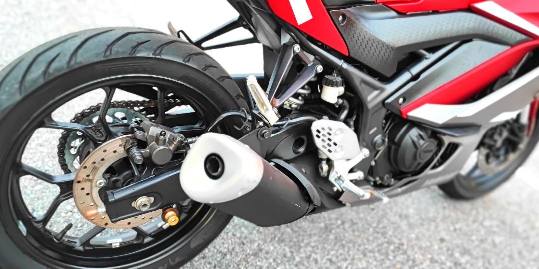 Yamaha R25 Factory Red v2 2019, Motorbikes on Carousell