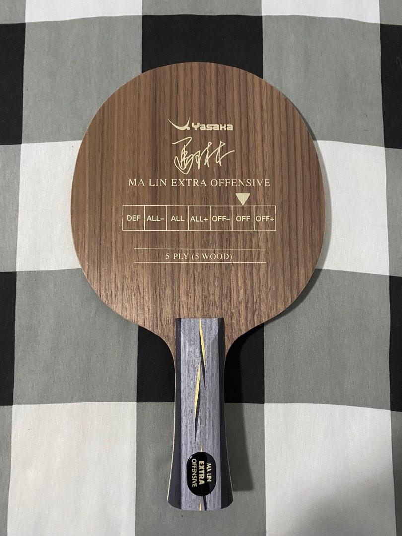 Yasaka Ma Lin Extra Offensive Table Tennis Blade, Sports Equipment, Sports & Games, Racket ...