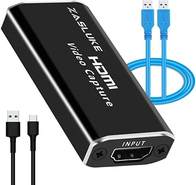ZasLuke Game Capture Card, USB 2.0 1080P Audio Video Capture Card for ...