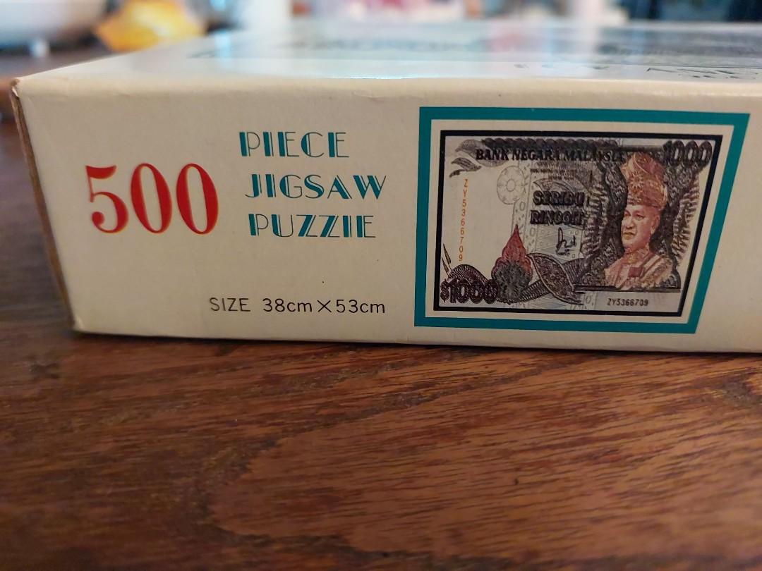 $10,000 Sing Dollar jigsaw puzzle (limited edition), Furniture & Home ...