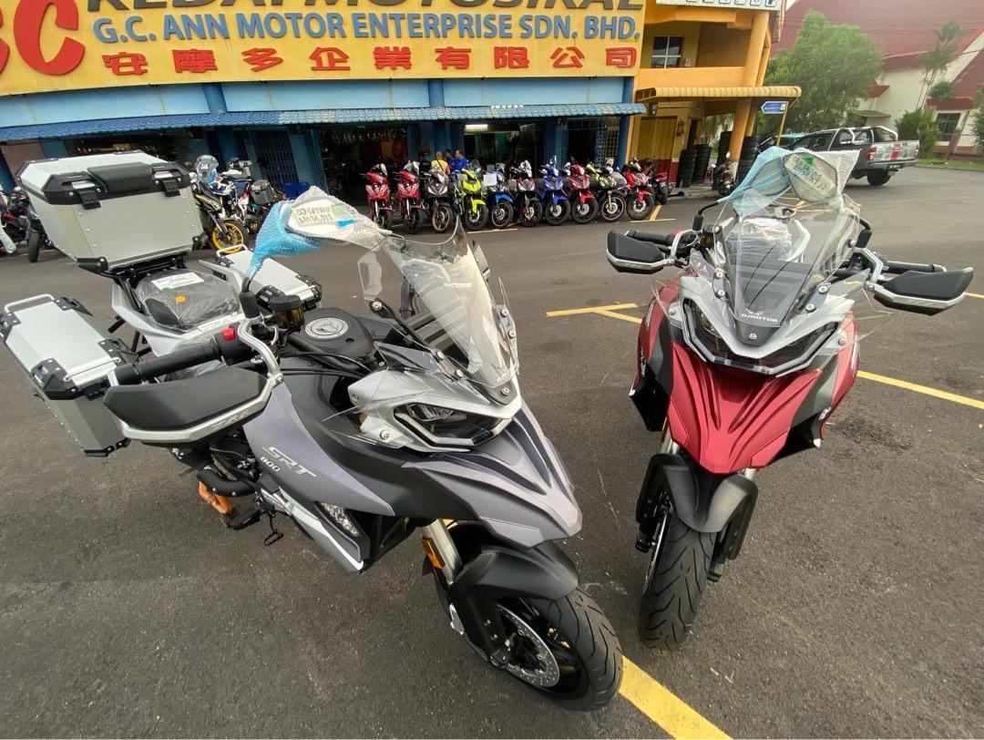 2022 Qjmotor Srt800 Srt 800 3Aluminium Box trk800 . trk502 650mt versys ...