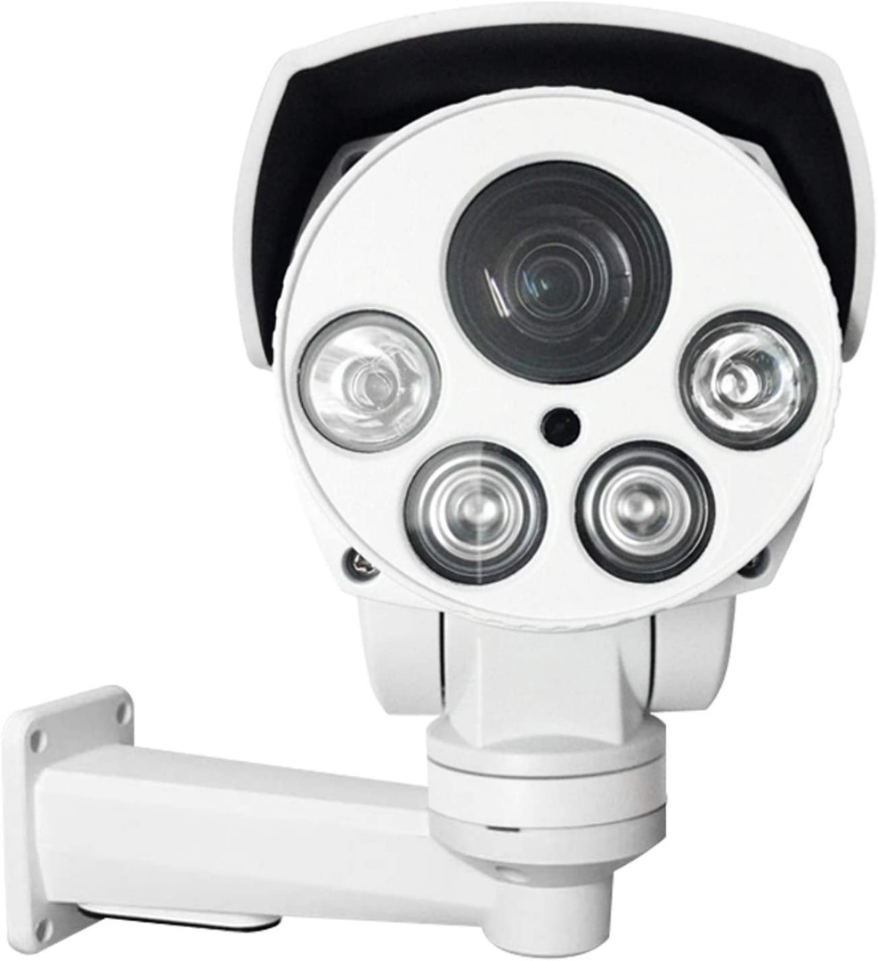2203) 2MP 10x Optical Zoom Mini PTZ Outdoor IP Camera POE H.265 IR IP66 ...